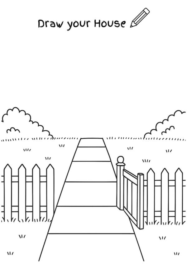 Draw Your House – Low Prep Activity Worksheet ...